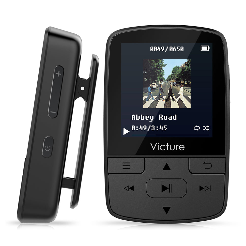Victure M3 Reproductor MP3 Bluetooth 8GB&16GB Clip para correr Soporte ...